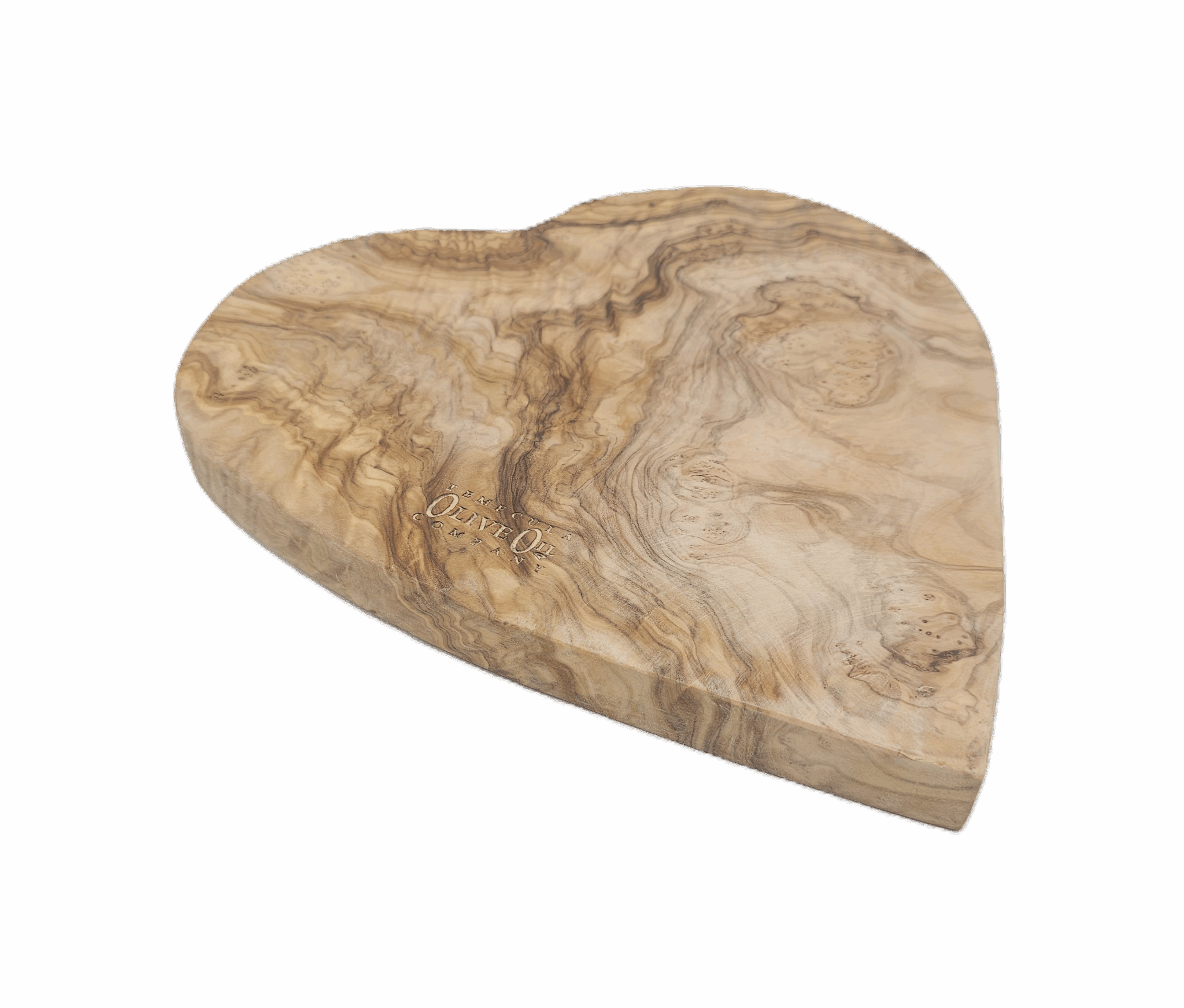 Olive Wood Heart Shaped Cutting Board | Temecula Olive Oil Company