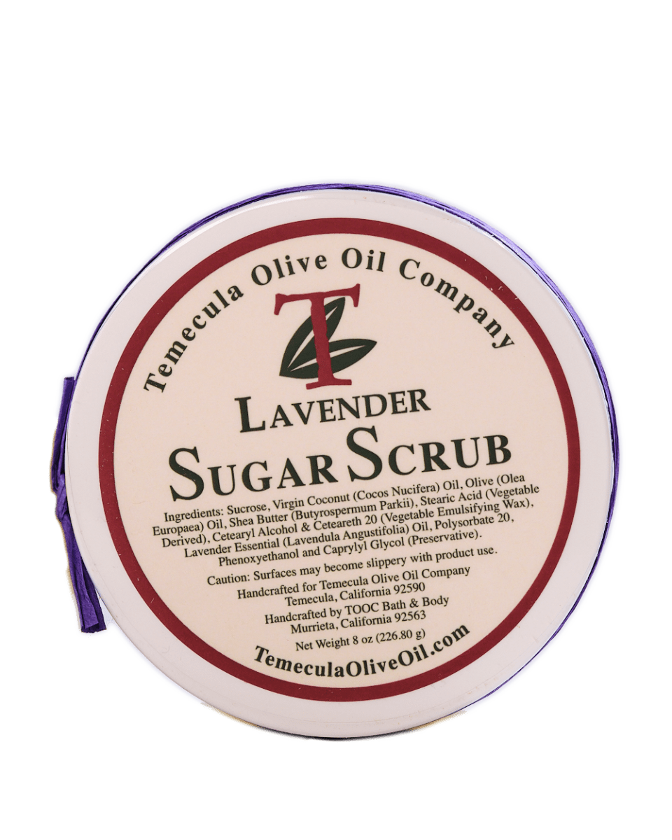Sugar Scrub - Lavender | Temecula Olive Oil Company