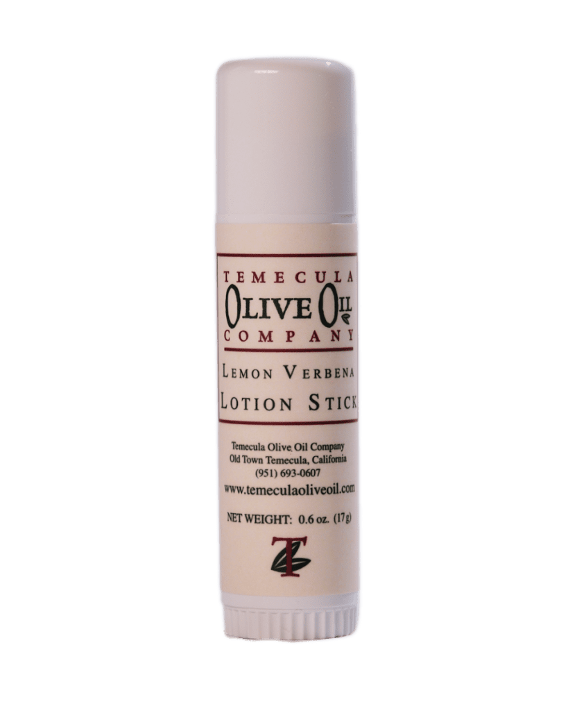 Lotion Stick Lemon Verbena Temecula Olive Oil Company