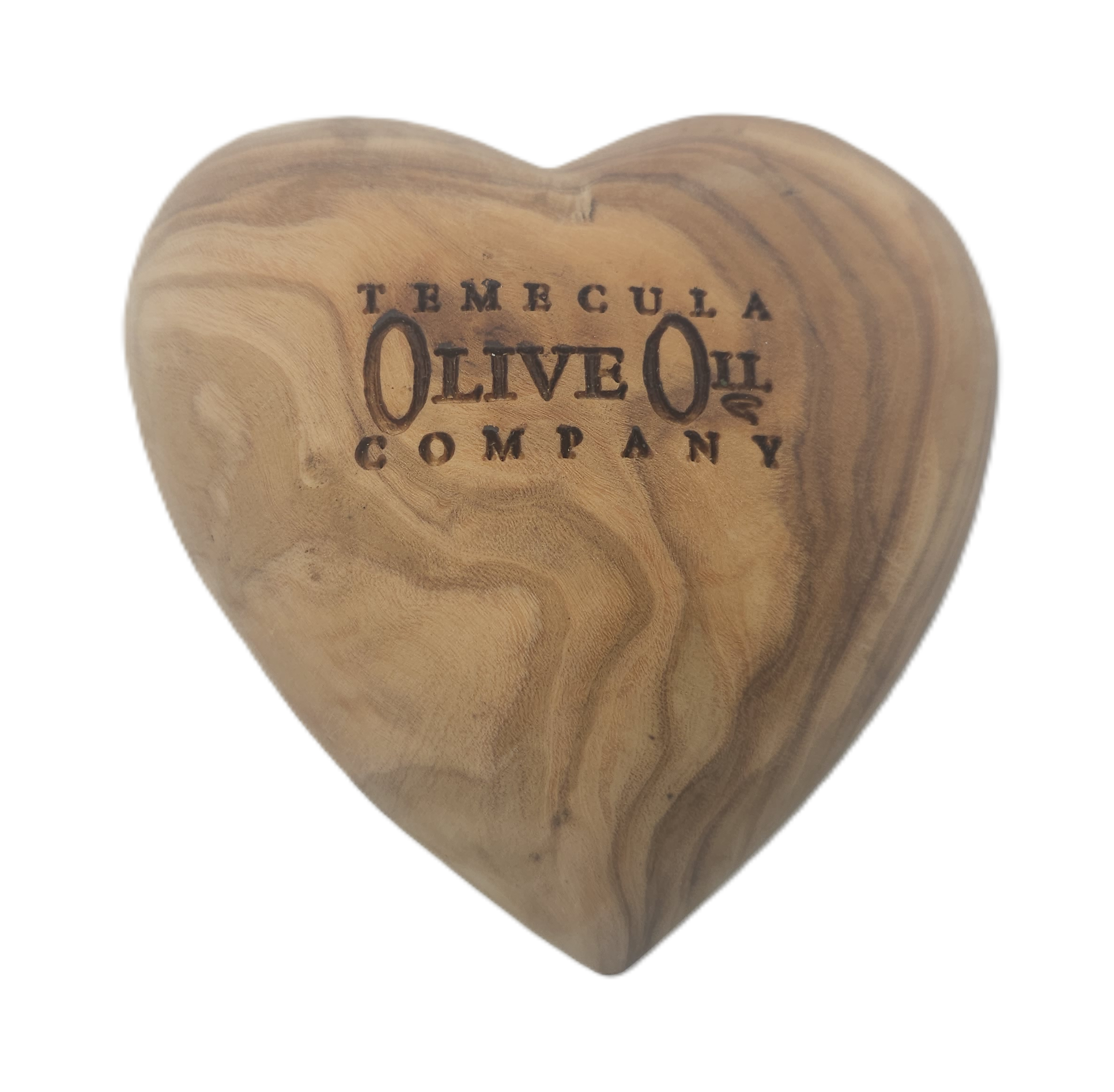 Olive Wood Large Decorative Heart | Temecula Olive Oil Company