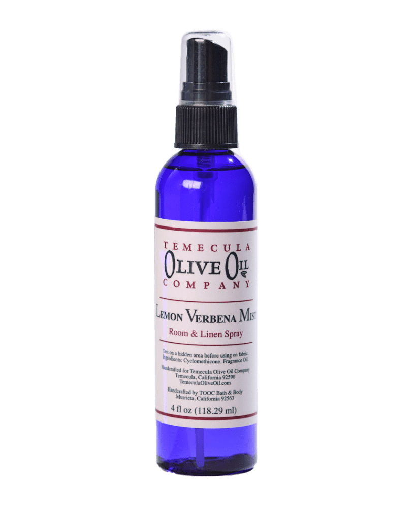 Lemon Verbena Mist Room And Linen Spray Temecula Olive Oil Company